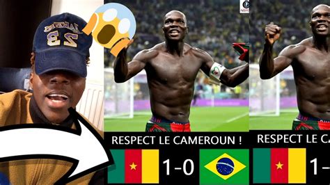 Le Cameroun Bat Le Bresil Et Ferme Des Bouches Totalement