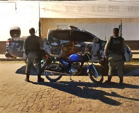 Polícia Militar apreende motocicleta adulterada no Piauí 180graus O
