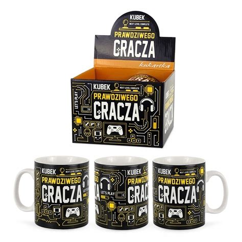 Duży KUBEK 700ml dla prawdziwego Gracza GAMERA uro 12013484767