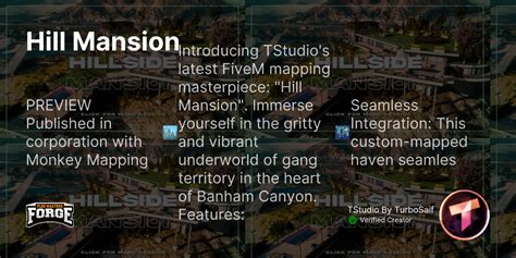 Pleb Masters Forge Hub Hill Mansion