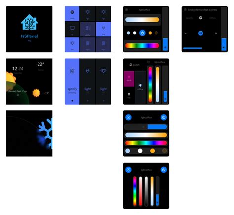 NSPanel Pro UI Design With Lovelace Share Your Projects Home