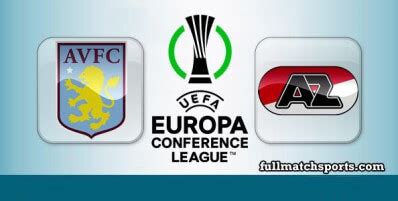 Aston Villa Vs AZ Alkmaar Full Match UECL 2023 24 Fullmatch