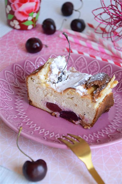 Cheesecake aux cerises fraiches dessert d été ultra gourmand
