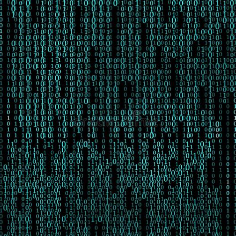 abstract matrix background binary computer code coding hacker concept vector background