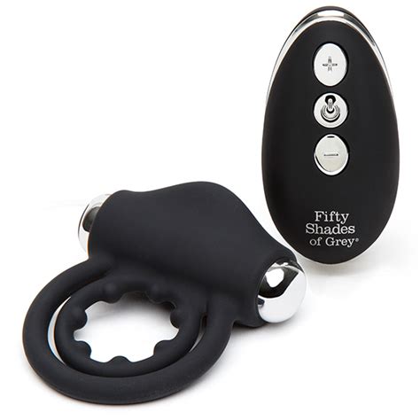 Вибриращ пръстен Fifty Shades Of Grey Relentless Vibrations Remote Control Love Ring Vibratorbg