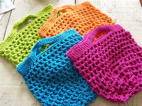 20 Reusable Crochet Shopping Bag Patterns IUCN Water