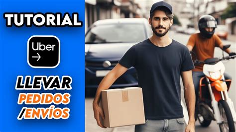 Cómo hacer tu PRIMER ENVÍO de UBER DRIVER en MOTO o AUTO Cómo