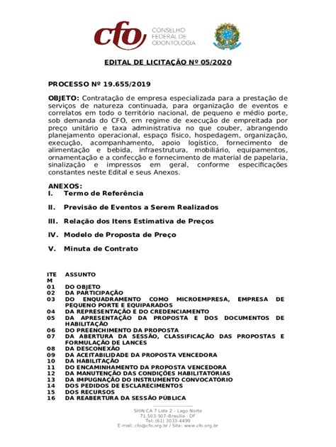 Licitaes E Contratos Do Municpio De Pato Doc Template PdfFiller