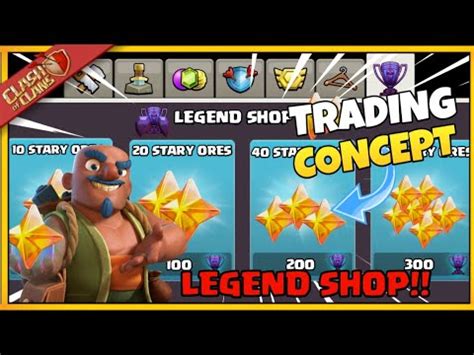 Clash Of Clans Ores Trading Concept How To Get More Ores In Clash Of