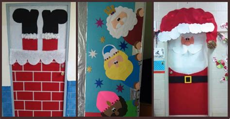 50 Ideas Espectaculares Para Decorar Puertas En Navidad Imagenes