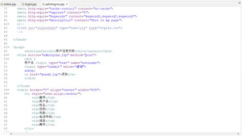 新手练习例子：jsp做的增删改查功能 jsp连接数据库实现增删改查 csdn博客