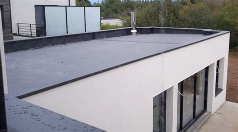 Étanchéité de toit plat membrane EPDM ou PVC Depreux Construction
