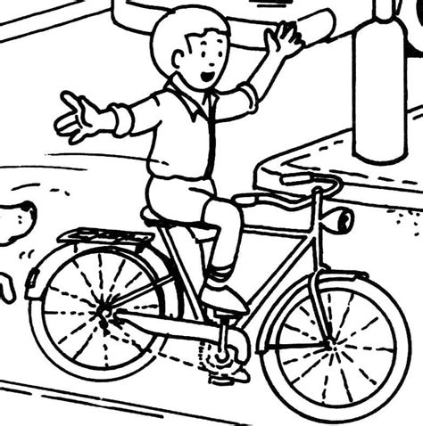 Dibujos De El Ciclismo Para Colorear Para Colorear Pintar E Imprimir