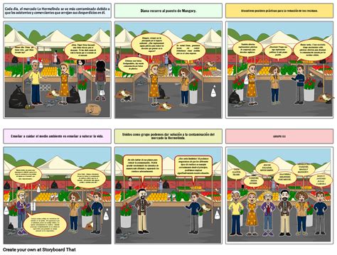 HISTORIETA PROBLEMA AMBIENTAL Storyboard By 6d22ae47