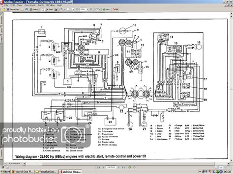 Yamaha Outboard Ignition Switch Diagram