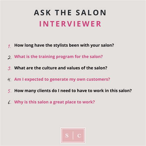 Hair Stylist Interview Questions For Both Stylists Owners