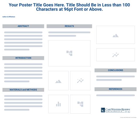 Case Western Reserve University Poster Template Landscape 2
