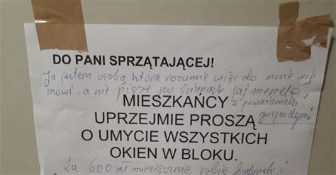 Wiadomość do pani sprzątającej D JebZmeme pl