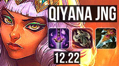 QIYANA Vs LILLIA JNG 2 0M Mastery 1200 Games Legendary EUW