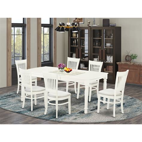 Homestock Tuscan Temptations Pc Mid Century Dining Table Set Dining