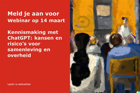 Terugkijken Webinar Kennismaking Met ChatGPT Nieuwsbericht