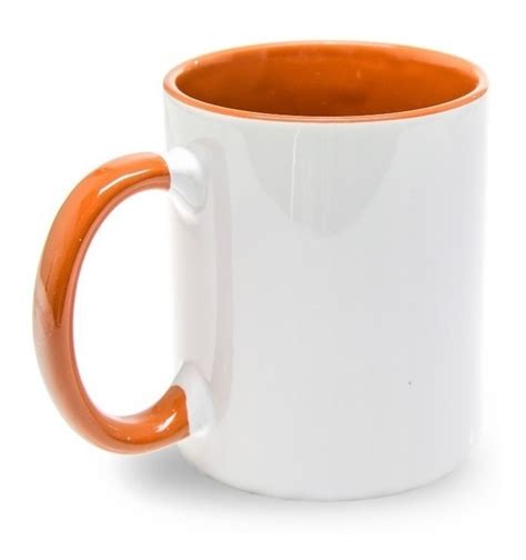 Taza Blanca Tlp 11oz Fondo Y Asa De Color Para Sublimar 36 Piezas