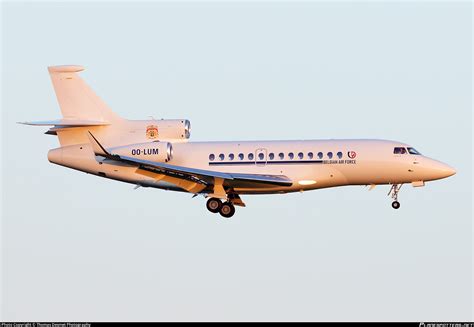 OO LUM Belgian Air Force Dassault Falcon 7X Photo By Thomas Desmet