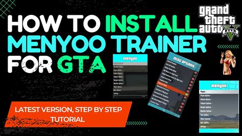 How To Install Menyoo GTA 5 2023 Menyoo Trainer YouTube