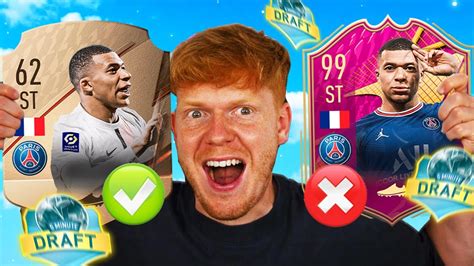 FUT Draft BUT We Must Pick The LOWEST Rated 5 Minute FUT Draft
