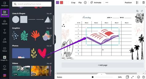 Como Insertar Una Tabla En Canva Image To U