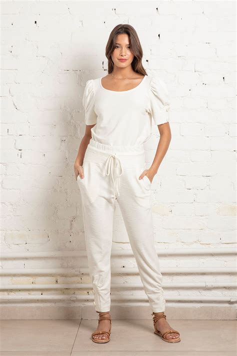 Hidrogênio CALÇA DANDARA OFF WHITE 18866018 Hidrogênio
