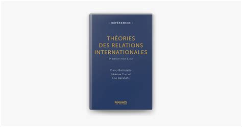 Théories des relations internationales sur Apple Books