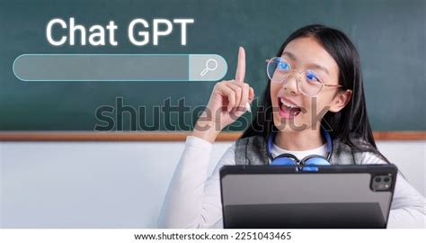 Chat Gpt Education Artificial Intelligence Optimizing Stock Photo
