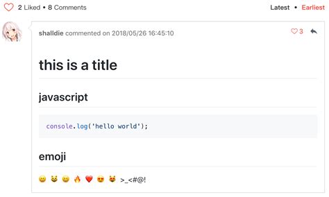 基于 github issues 和 vue 的评论组件 闲暇时候的文章