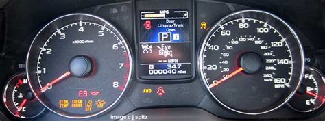 Subaru Outback Dashboard Warning Lights