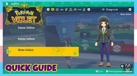 How To Change Your Outfit Your Look In Pokemon Scarlet Violet