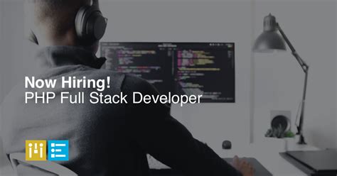 we re hiring a full stack php developer mode effect