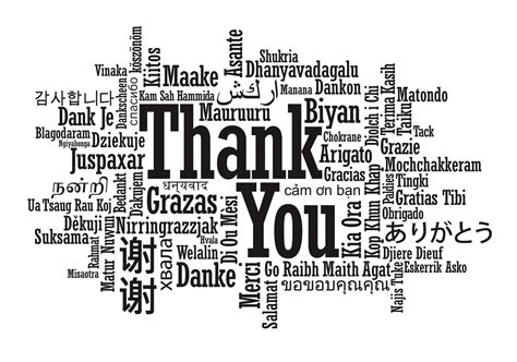 Thank You In All Languages ShaniyaafeBlackwell