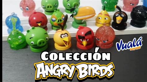 últimas semanas de la colección de angry birds de Vualá sorpresa