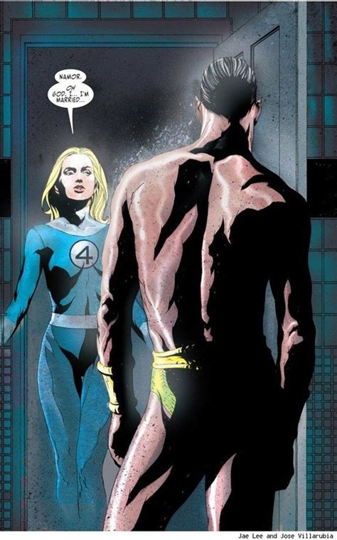 Namor And Sue Storm By Jae Lee Superhero Comic Marvel Comic Character Marvel Heroes