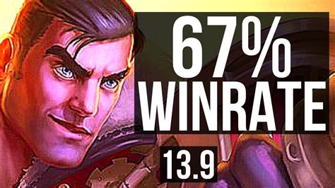 Jayce Vs Warwick Top Winrate Godlike Kr Master Youtube