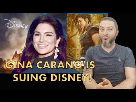 Gina Carano Sues Disney Over Firing Lawsuit Funded By Elon Musk YouTube