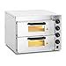 Royal Catering Forno Elettrico Professionale Per Pizza 350C A Due