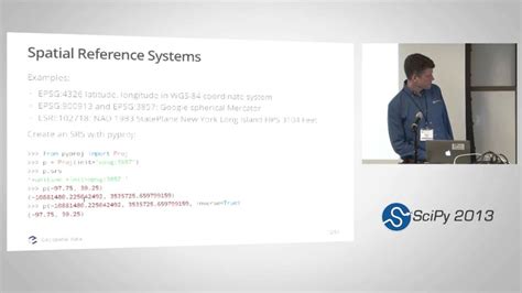 using geospatial data with python scipy2013 tutorial part 1 of 6 youtube