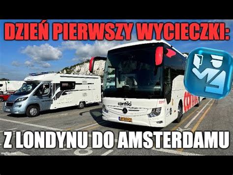 dzień pierwszy wycieczki Contiki European Discovery z bazy w Londynie