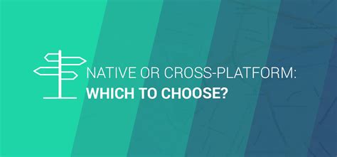 Native Or Cross Platform Mobile App Development Which To Choose