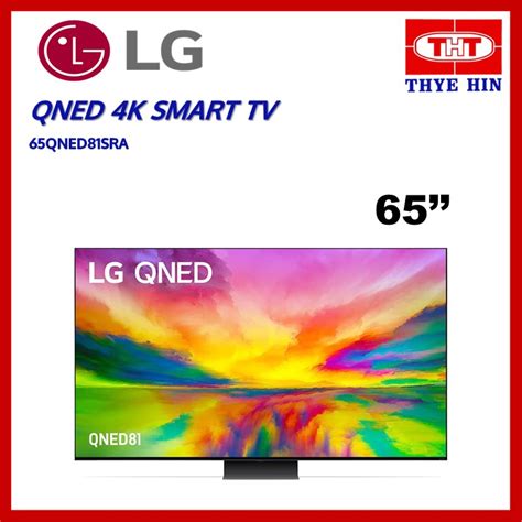 LG QNED TV QNED81 65 Inch 4K Smart TV Quantum Dot NanoCell 65QNED81SRA