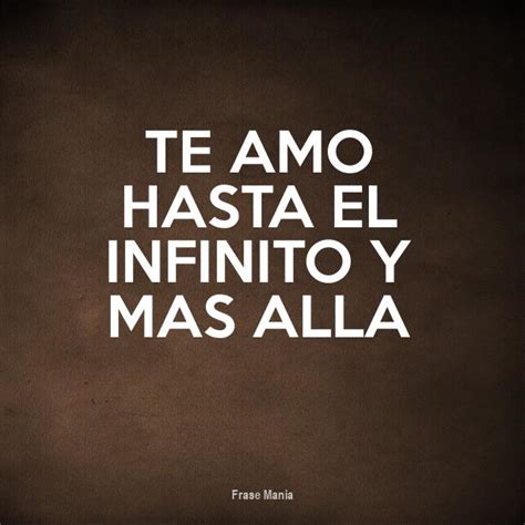 Cartel Para Te Amo Hasta El Infinito Y Mas Alla