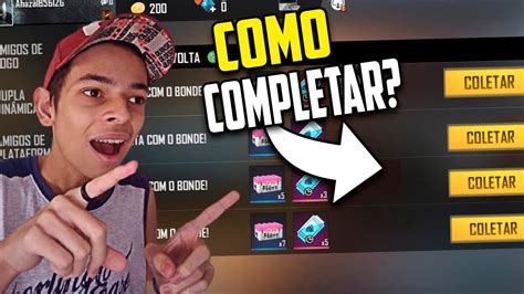 Como Chamar Amigo De Volta No Free Fire E Completar O Evento No Free