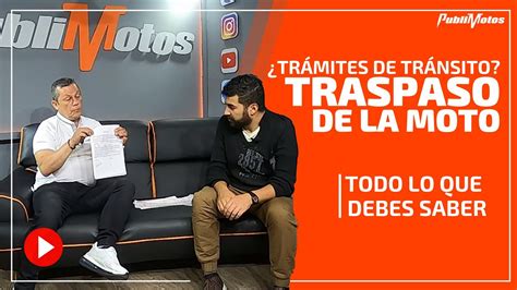 Guía paso a paso para realizar el traspaso de una moto 2024